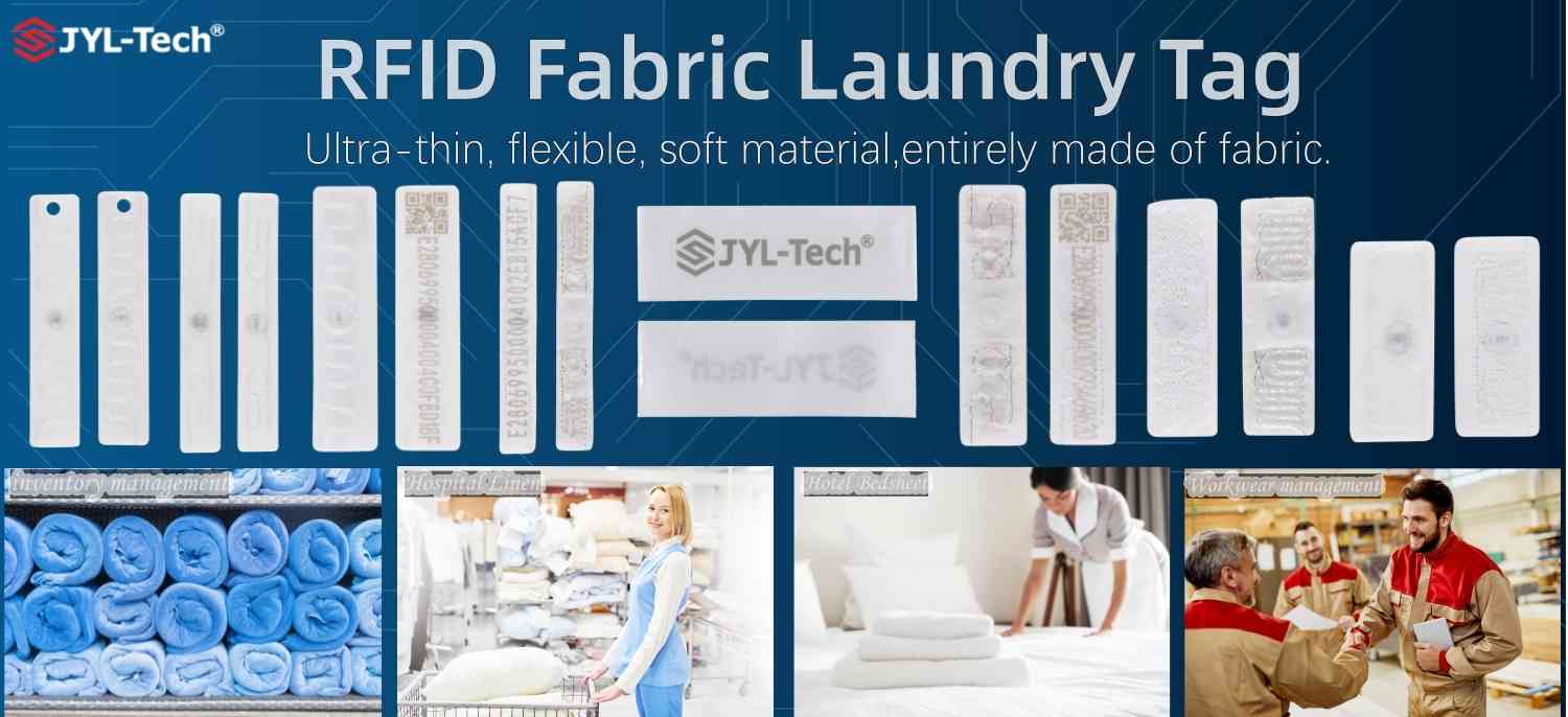 What are benefits of using RFID technology in laundries