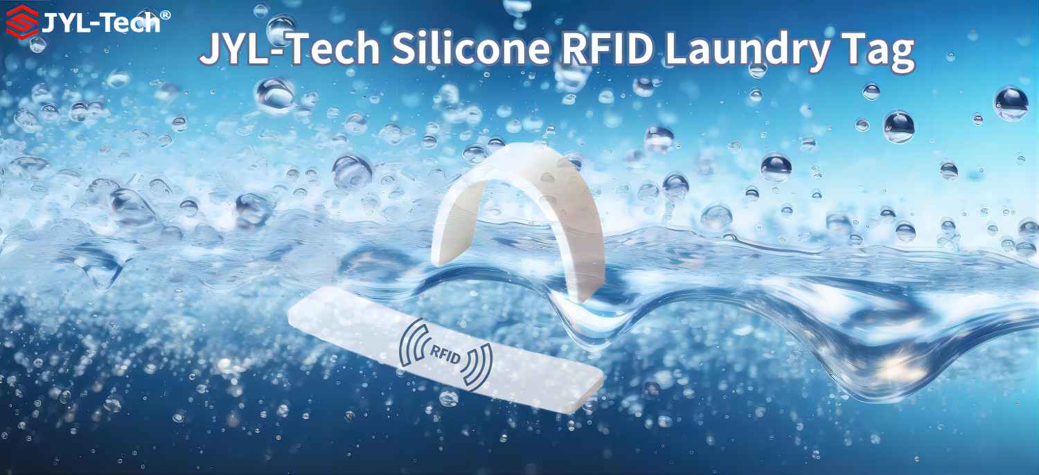 Silicone RFID Laundry Tag for Healthcare Linen Garment Management