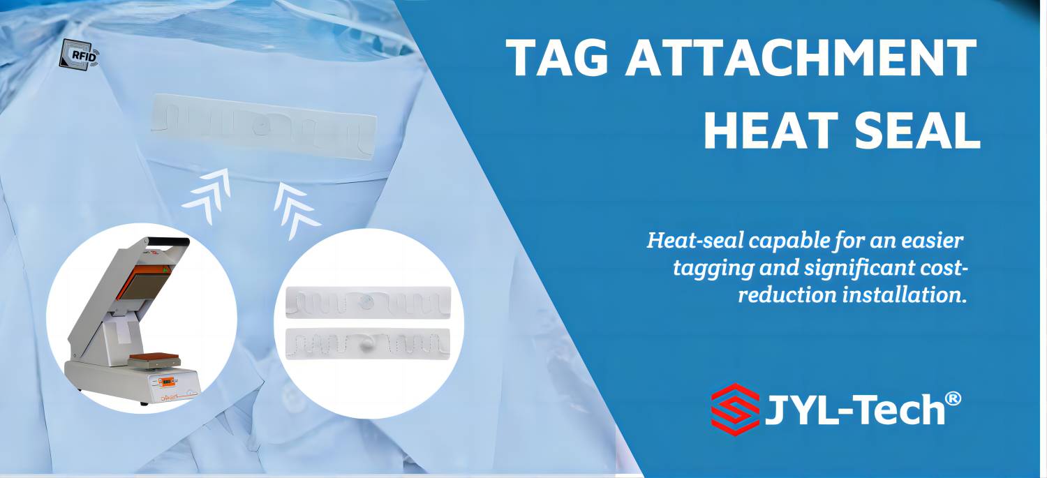 Heat-Sealed Machine for RFID heat-sealing laundry tags - JYL-Tech RFID ...